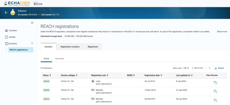 ECHAは新たなデータベースECHA CHEMを発表 | 化学物質管理の話